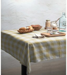 Ubrus Really Nice Things Beige Vichy, 140 x 200 cm