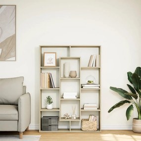 Knihovna dub sonoma 102 x 29 x 143 cm kompozitní dřevo 3310300