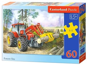 4806 Puzzle Castorland - Traktor 60 dílků