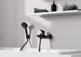 Hansgrohe - Vanová baterie, matná černá