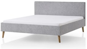 MEISE MÖBEL Čalouněná postel TWISTER 180x200cm šedá 2159-10-5000