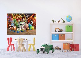 Dětská vliesová fototapeta na zed' Příběh Hraček Karneval, Disney | 155 x 110 cm | DFTDNM 5274