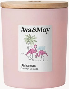 Vonná svíčka Bahamas (kokosový ořech, vanilka a monoi)