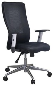 Manutan Expert  Kancelářská židle Manutan Penelope Top Alu, černá