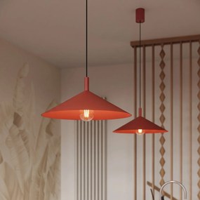 Sollux Lighting Závěsné svítidlo NOX 40 červené