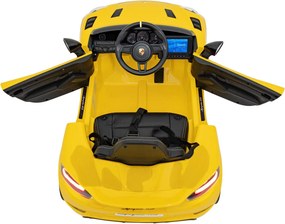 Ramiz Dětské autíčko Porsche Spyder RS 718 MP4, žluté