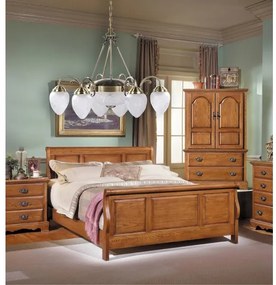 Rabalux 8636 - Lustr na řetězu ANNABELLA 6xE14/40W+2xE27/60W