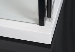 Polysan ZOOM LINE BLACK 80 x 80 cm ZL1280BZL3280B sprchový kout Koupelny Bernold