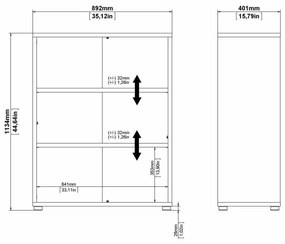 Tvilum Knihovna Office 423 dub sonoma