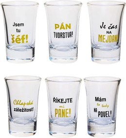 Sada 6 odlivek CHLAPSKÁ ZÁLEŽITOST 40 ml