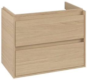 Villeroy & Boch Skyla - Umyvadlová skříňka, 77x60x44 cm, 2 zásuvky, Nordic Oak C79800VJ