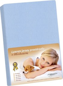 Bellatex Jersey LUX Modrá 90x200x40 cm