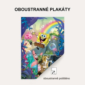 Oboustranný plakát Sponge Bob | 30 x 42 cm | DP351505
