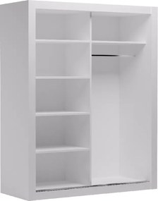 ADRK Furniture Posuvná skříň MORELL 160 SW-MLL-160-W