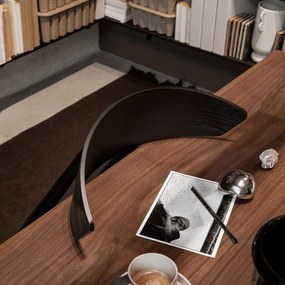 FERM LIVING Jídelní židle Herman Wood, Black