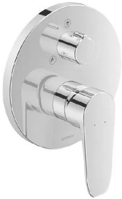 Duravit B.1 - Sprchová baterie pod omítku, pro 2 spotřebiče, chrom B14210012010