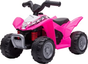 AIYAPLAY Elektrický čtyřkolka pro děti ve věku 18-36 měsíců s licencí HONDA, 6V bateriový vůz s LED světlomety, klaksonem, rychlostí 2,8 km/h, rozměr…