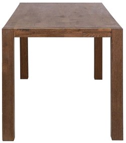 Jídelní stůl Naruba (pro 6 osob) (tmavé dřevo). 1010191