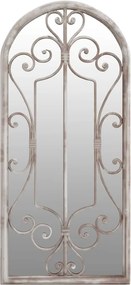 Zahradní zrcadlo pískové 100 x 45 cm železo pro použití venku 318373