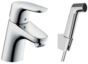 Hansgrohe Focus E2 - Souprava pákové baterie 70 s bidetovou sprškou a sprchovou hadicí, chrom 31926000