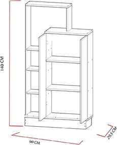 Skříňka Gupse White