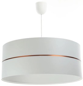 BPS Koncept Lustr na lanku GLAM HOME 1xE27/60W/230V pr. 40 cm bílá BS0301