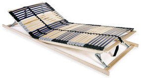Lamelový rošt postele se 42 lamelami 7 zón 90 x 200 cm 246475