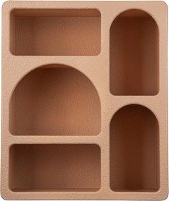 Patrová police v terakotové barvě 40 cm Creamy – Bizzotto