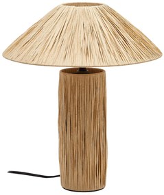 OnaDnes -20% Přírodní stolní lampa Kave Home Samse