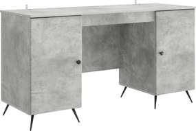 Stůl Betonově šedá 142,5 x 50 x 75 cm Kompozitní dřevo 3414633