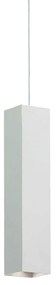 Ideal Lux Závěsné svítidlo SKY SP1, š. 6 cm, v. max. 130 cm Barva: Bílá