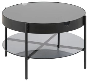 Konferenční stolek Tipton 389 Barva: šedá Ø75x45 cm