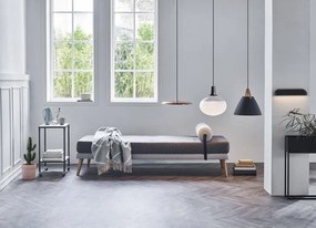 NOR 84091003 Venkovní nástěnné svítidlo Front 36 1x13,9W LED černá opál - NORDLUX