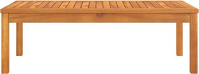 Konferenční stolek 100 x 50 x 33 cm masivní akáciové dřevo 311833