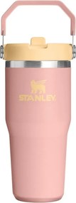 Broskvová termoska z nerezové oceli 410 ml IceFlow™ Flip Straw 2.0 Tumbler Peach Rose – Stanley