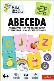 TREFL Vzdělávací hra Malý objevitel: Abeceda / Dětská hra / 26 dvojdíl