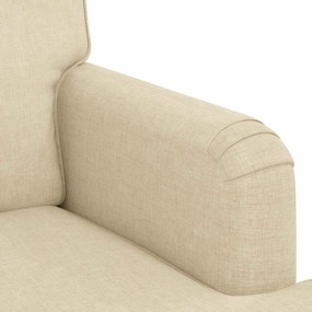 Set pohovek 2 ks Krémová textil 3407565