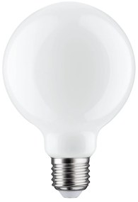 Paulmann 28702 LED opálová žárovka, 7,5W LED 2700K E27 stmívatelná, výška 14cm