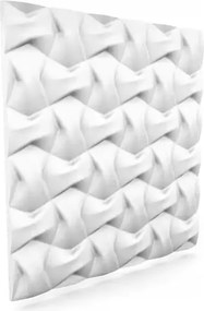 Polystyrénový 3D obkladový panel 60 x 60 cm Luk bílý
