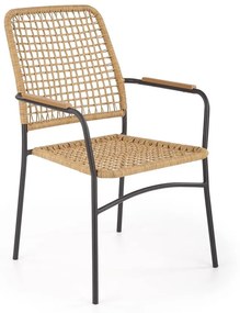 Halmar Stohovatelná ratanová židle K457, přírodní