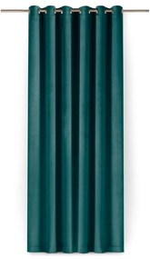 Sametový dimout závěs v petrolejové barvě 200x225 cm Velto – Filumi
