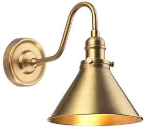 Elstead Vintage nástěnná lampa Provence/stará mosaz