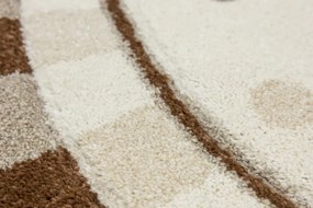 Koberec Tanami Kids C5726A krémový / béžový kruh