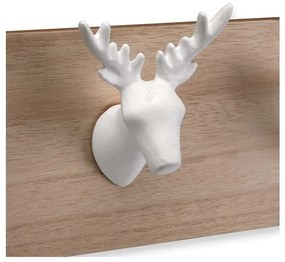 Nástěnný dřevěný věšák s 5 háčky Versa Animals