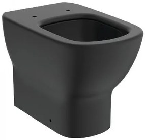 Ideal Standard Tesi - Stojící WC, spodní odpad, AquaBlade, černá T0077V3