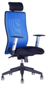 Office Pro Kancelářská židle na kolečkách Office Pro CALYPSO GRAND SP1 – s područkami Modrá 14A11