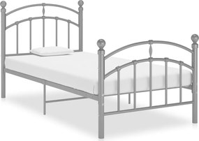 vidaXL Rám postele kov 100 x 200 cm [324970] Barva: Černá