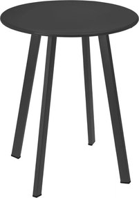 ProGarden Zahradní odkládací stolek 40 x 49 cm matný [436210] Barva: Tmavě šedá