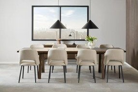 ACTONA Sada dvou prodlužovacích desek A-LINE hnědá 42x95x3,6 cm