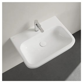 Villeroy & Boch ARCHITECTURA - Umyvadlo 650x470x180 mm, bez přepadu, neleštěné, bílá alpin 41886601